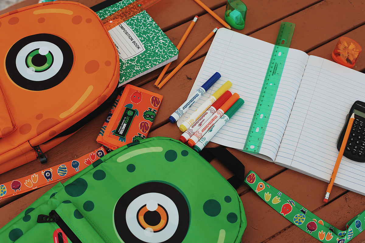 Cyclops Backpack (green) – Little Monsters by Nate